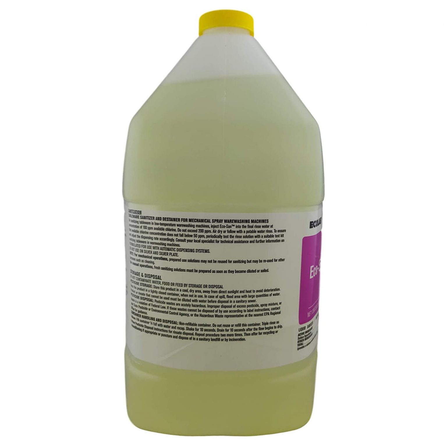 Ecolab Eco-San Commercial-Strength Sanitiser / Sanitizer – Ultra ...